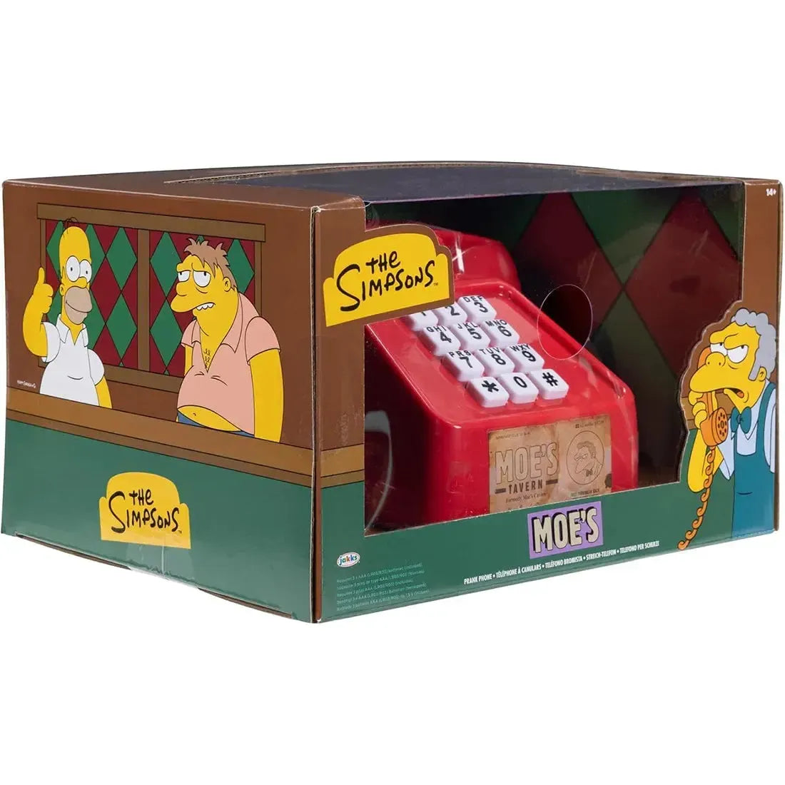 The Simpsons - Moe's Tavern Prank Phone Toy by Jakks Pacific — Poggers