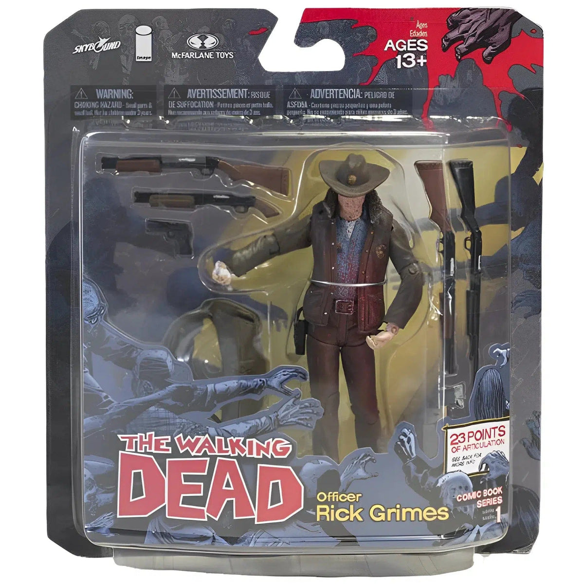 The Walking Dead (Comic) - Bloody Rick Grimes Action Figure - McFarlan ...