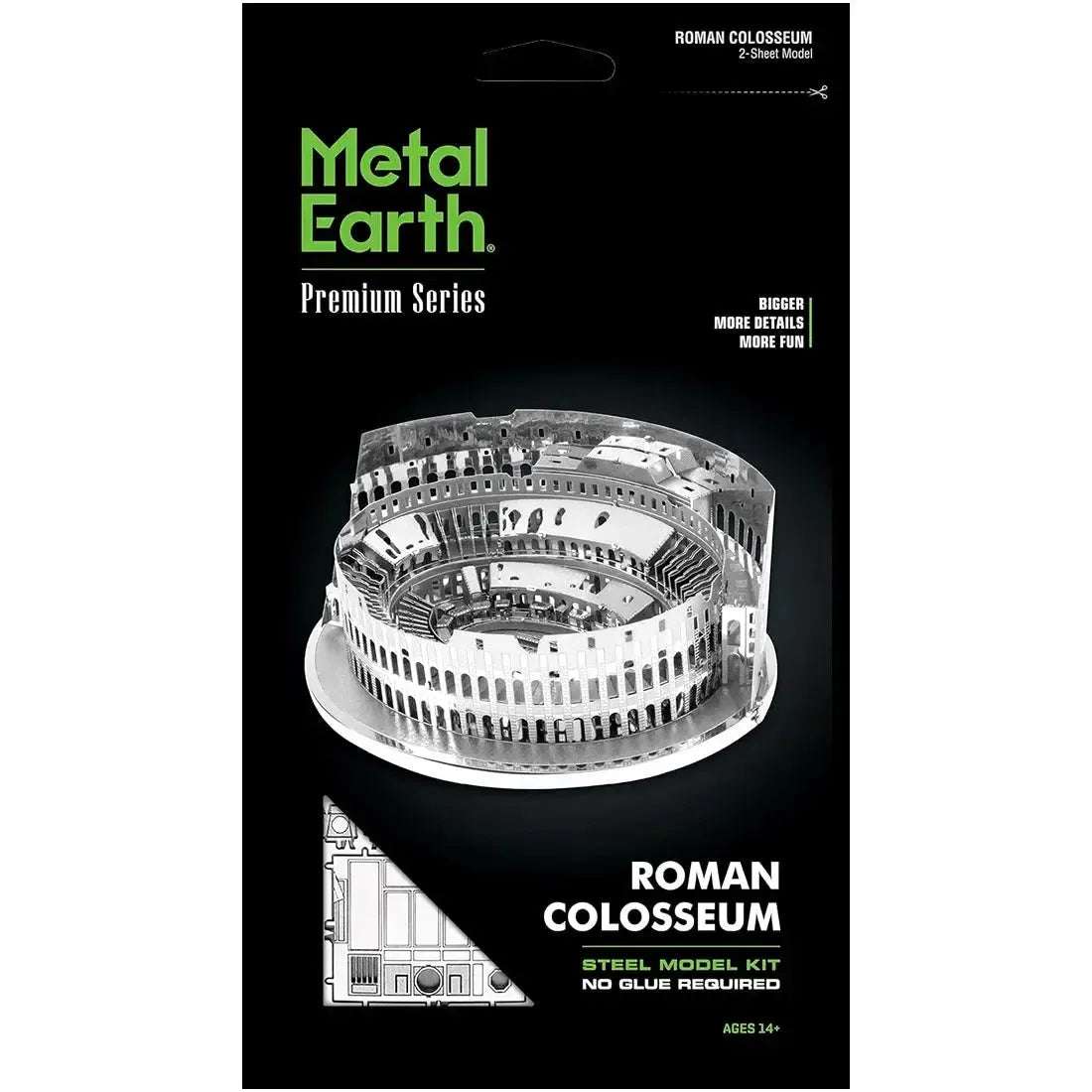 Roman Colosseum Ruins Steel Model Kit — Poggers