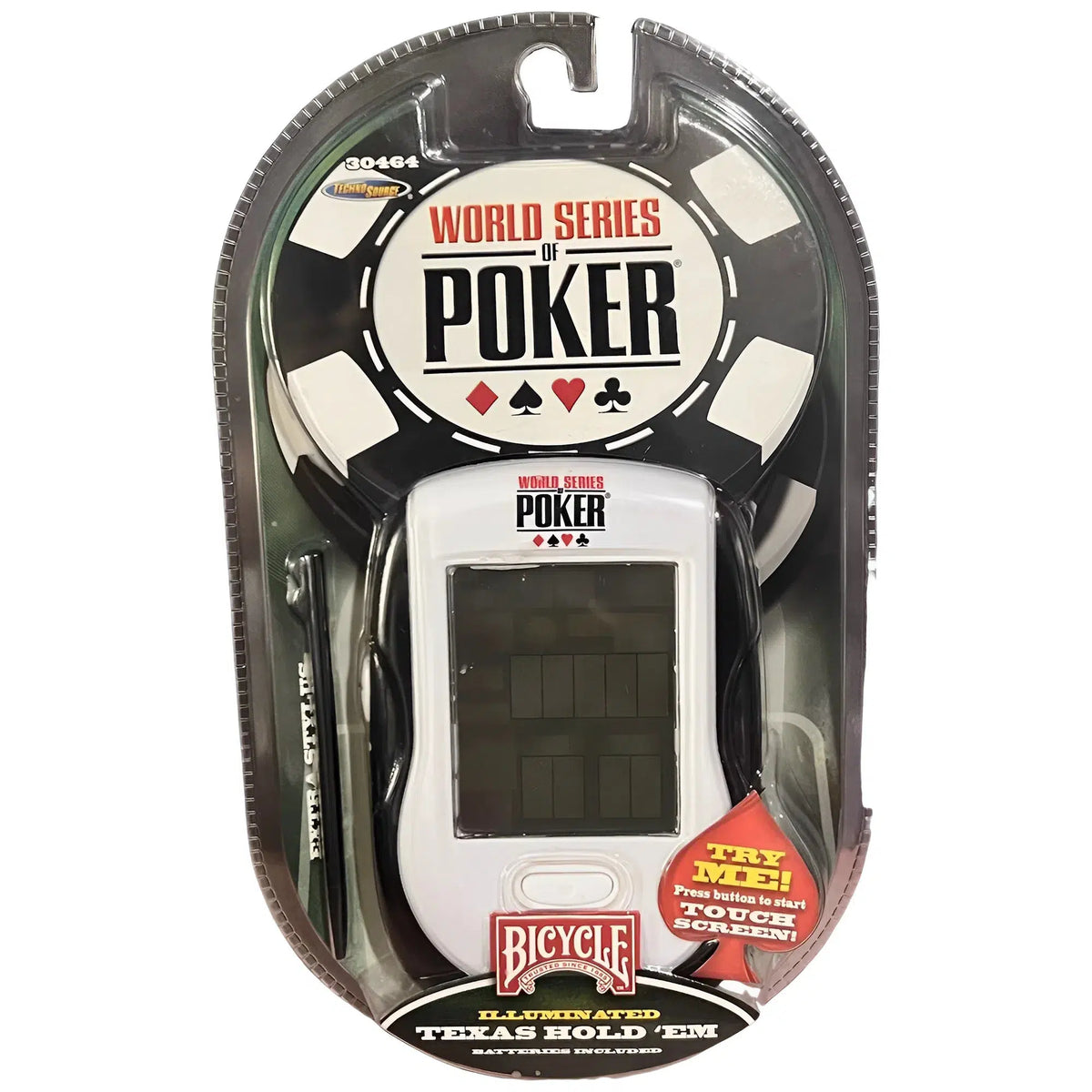 World Series of Poker - Illuminated Texas Hold 'Em Electronic Handheld ...