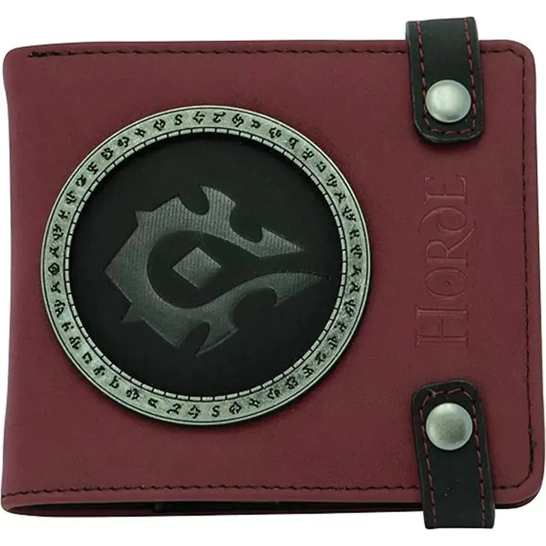 Amazing World of Warcraft Red Horde Bi-Fold Wallet- ABYstyle — Poggers