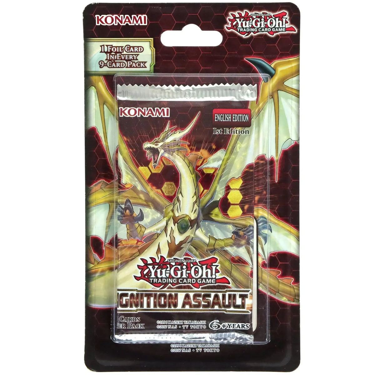 Yu-Gi-Oh! [Ignition Assault] - Booster Blister Pack (1st Edition) — Poggers