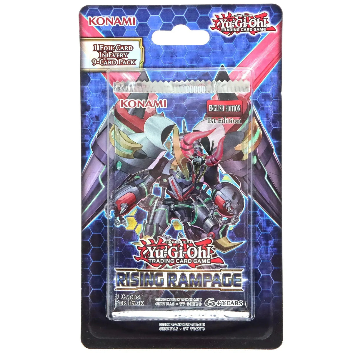 Yu-Gi-Oh! [Rising Rampage] - Booster Blister Pack (1st Edition) — Poggers