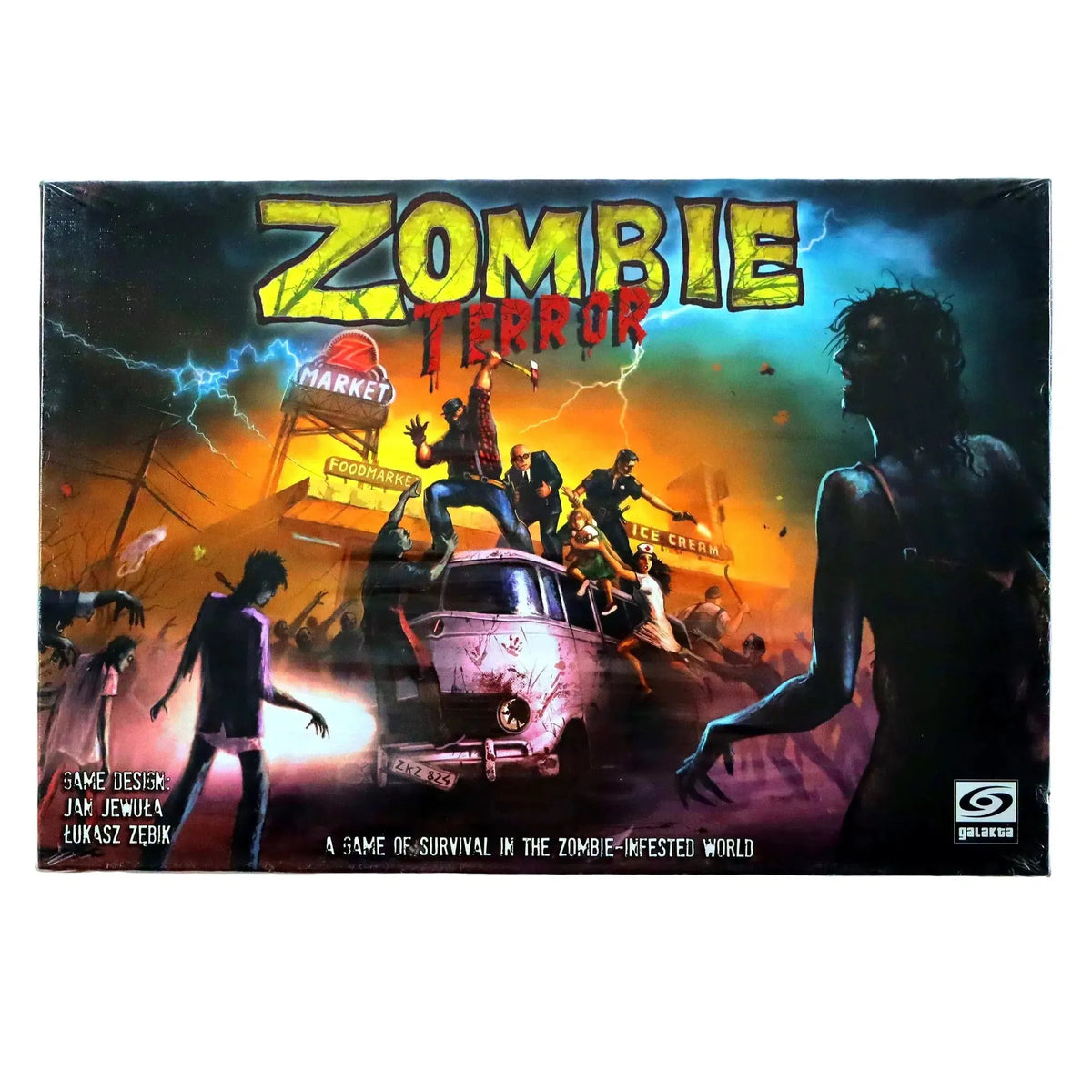 Zombie Terror - Board Game - Galakta — Poggers